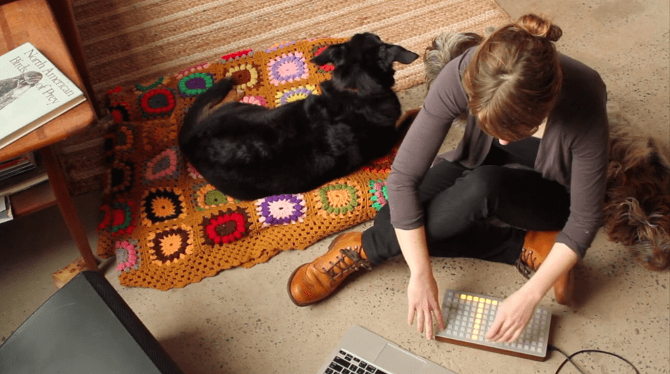 Pieces of monome - TechnoSynth Instruments