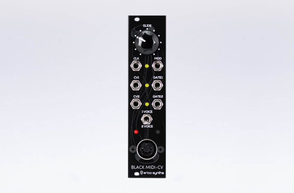 Black MIDI to CV v2 - TechnoSynth Instruments